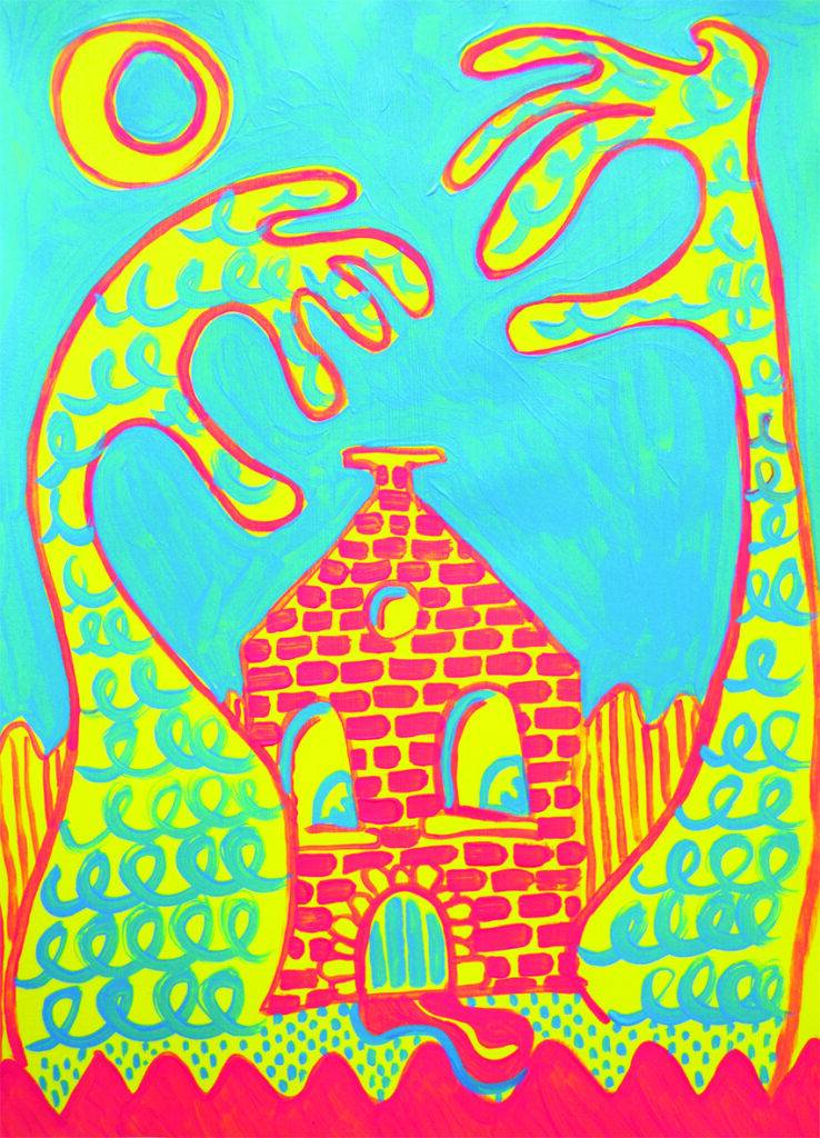 Flora Bradwell - Teatowel – Vincent van GoghHuis Zundert